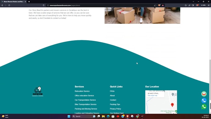 Do ui website design with html, css, js, react, nextjs by Ajaysahani942 | Fiverr