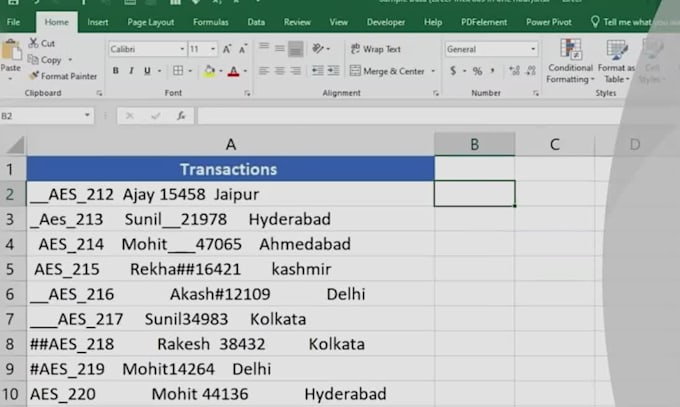 Do Ms Excel Data Cleaning Format And Remove Duplicate Data By 0276