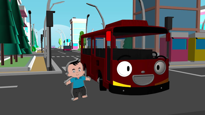 Kids animation services professional kids animation by Mirzadanis | Fiverr