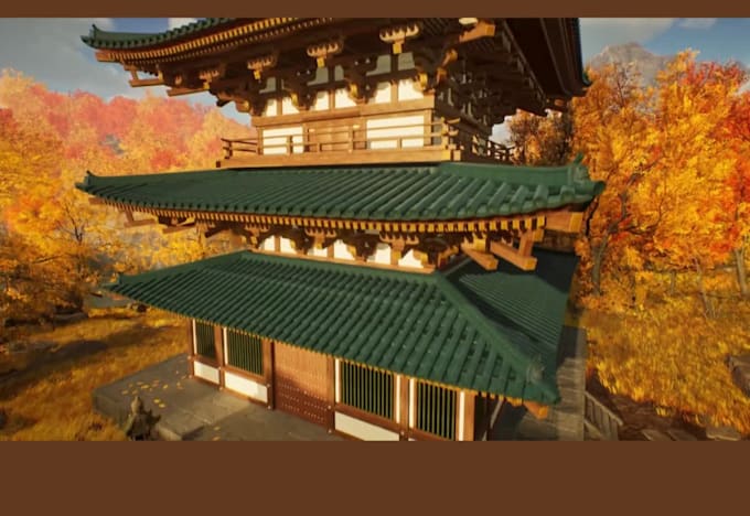 Design realistic 3d game environment rpg fantasy 3d game map unity ...