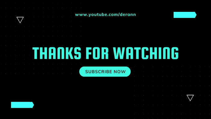 Make an animated intro, outro by Derann1337 | Fiverr