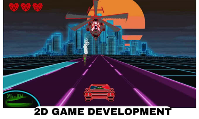Develop 2d game development 2d unity game 2d fighting shooting car racing game by Gamee_pro | Fiverr