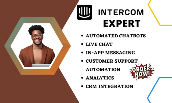 Set up intercom chatbot, product tours, fin ai, tidio, and manychat integration by Julius_prime ...