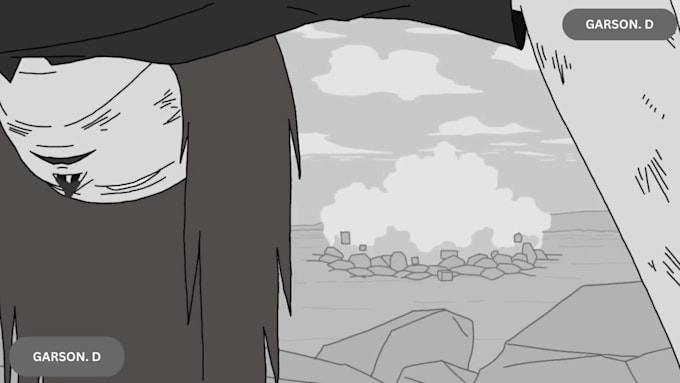 Create stunning 2d short film anime fighting frame animation japanese ...