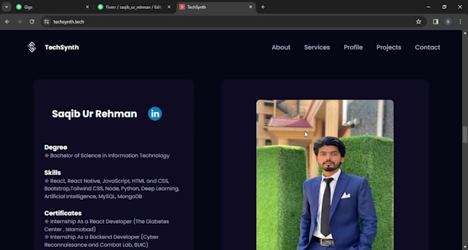 Design and develop a topnotch business website by Saqib_ur_rehman | Fiverr