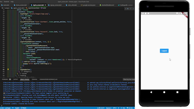 Make a full mobile app with firebase flutter by Twitchception | Fiverr