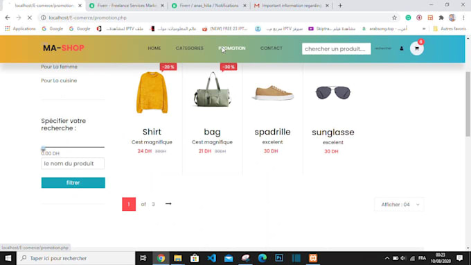Develop a full php ,js ,css and html website by Anas_hilia | Fiverr