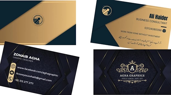 Design professional real estate business card first 5 clients get a ...