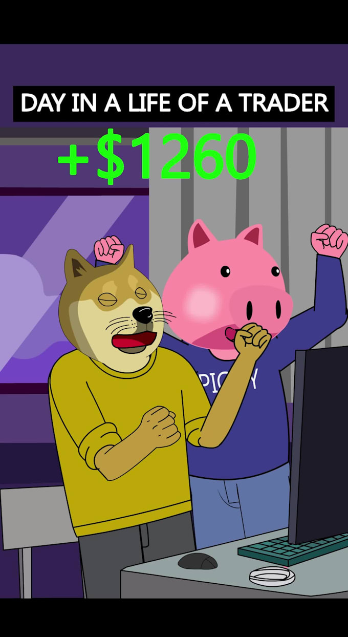 Create 2d memecoin video, meme art,crypto meme video, viral meme ...