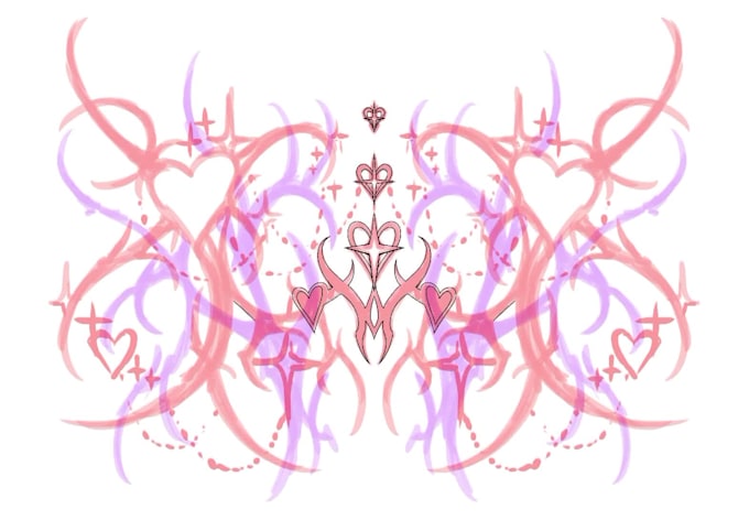 Draw customized cyber sigilism art or tattoo pieces by Micharoni | Fiverr