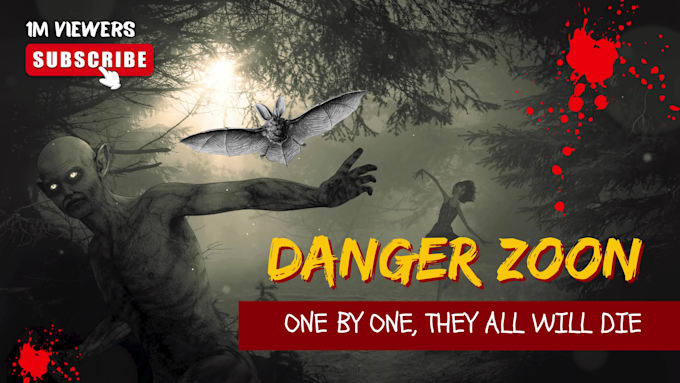 Create horror, catchy youtube thumbnail in 2 hours by Danikhan181 | Fiverr