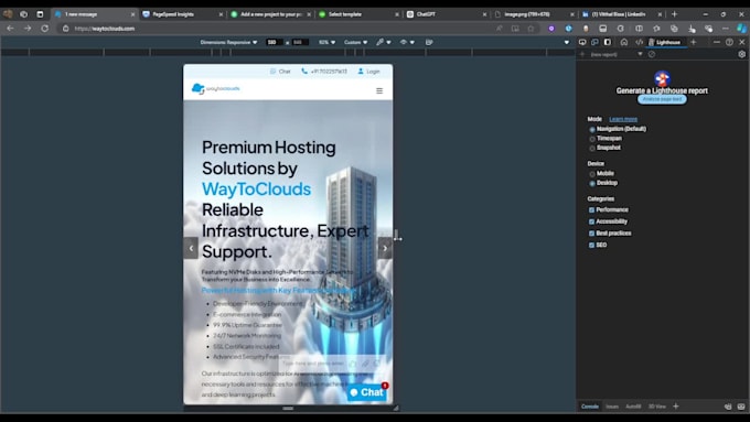 Create a optimized website for your business and responsive by ...