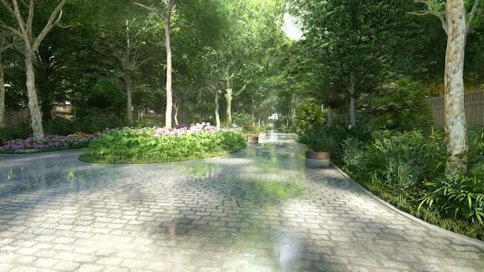 Create architectural 3d modeling, rendering and animation walkthrough by Animationfamily | Fiverr