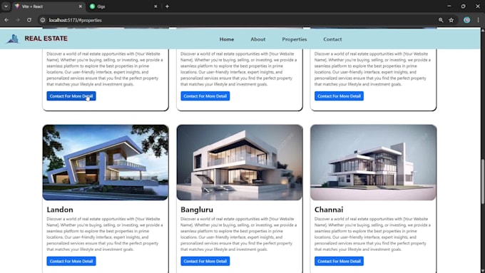 Develop responsive website with html css js and reactjs by Code_mitra | Fiverr