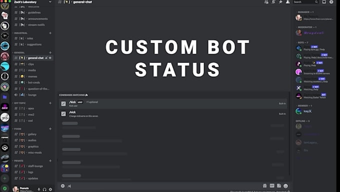 Setup a professional discord server for your major success by ...