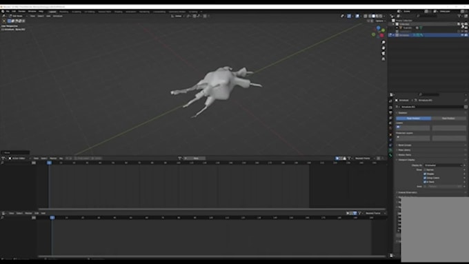 Rig and animate your 3d model in blender for game engines by Sunnych796 ...