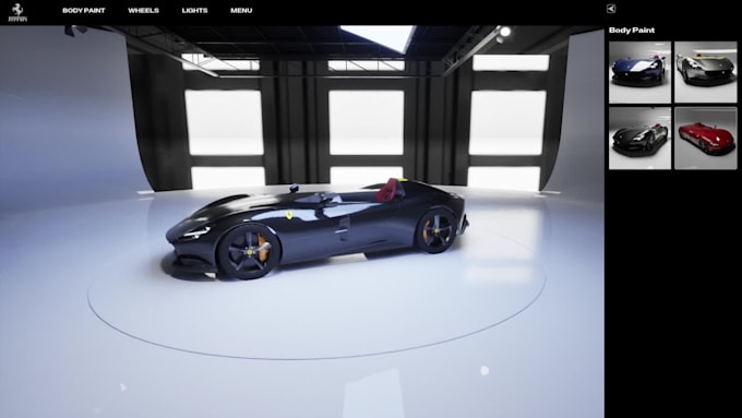 Create an unreal engine product configurator by Dustyneon3d | Fiverr