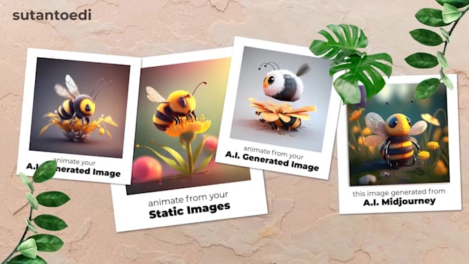 Animate your static image or photo animation by Sutantoedi | Fiverr