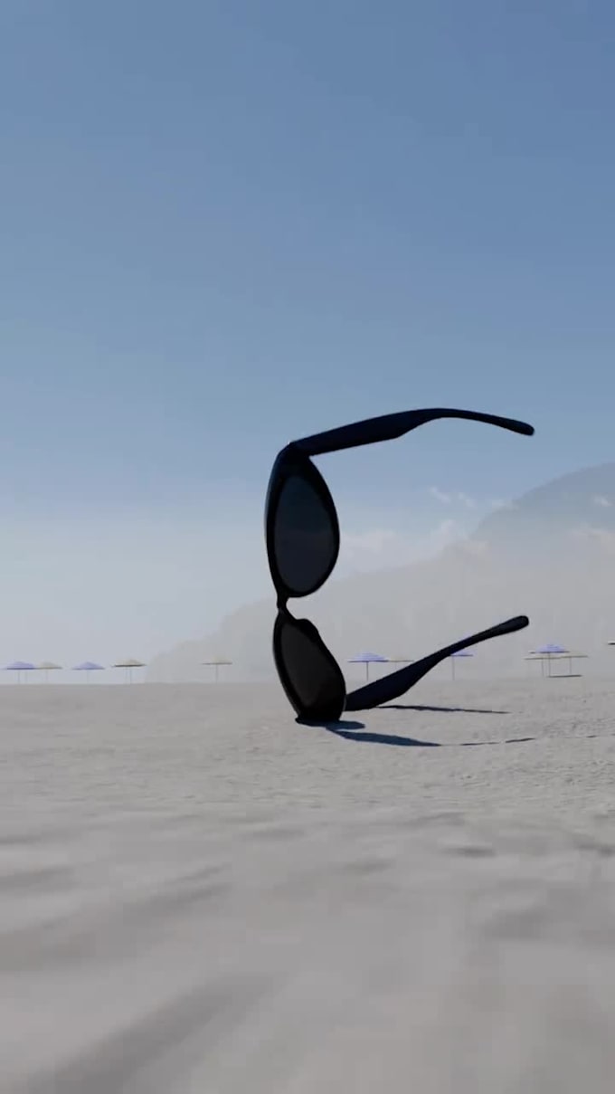 Make realistic 3d cgi animation 3d eyewear animation 3d sunglasses vfx ...