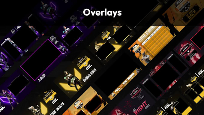 Create animated overlays for gamers and esports tournaments by ...
