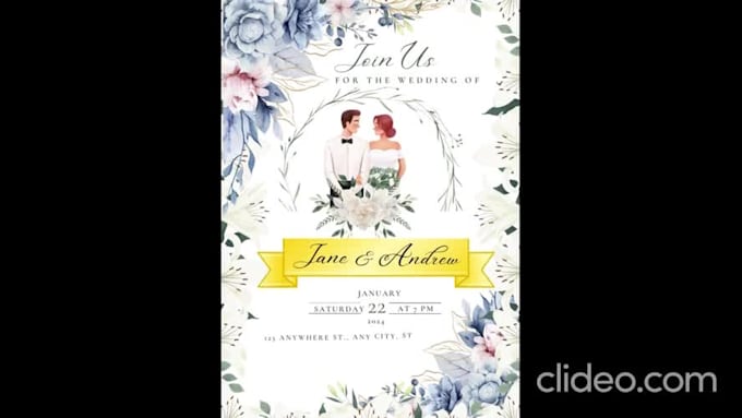 Design best invitation card for you by Speedyship59 | Fiverr