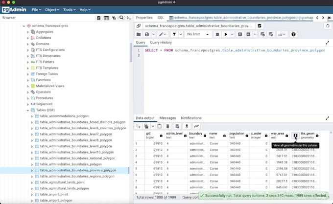 Create geospatial database and optimization by Igis_map | Fiverr