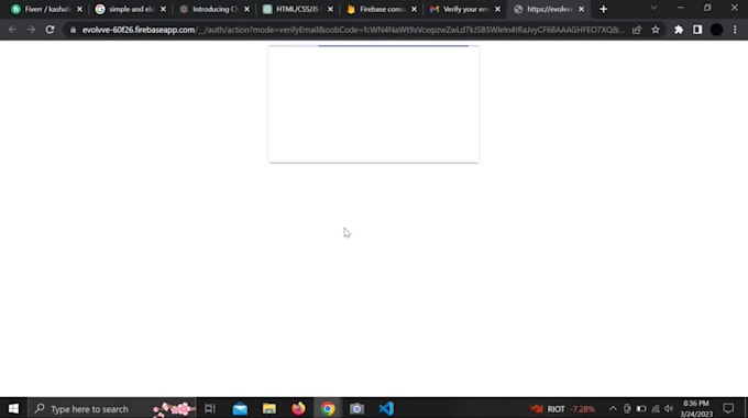 Create login and signup page with firebase authentication by Kashafabdullah | Fiverr