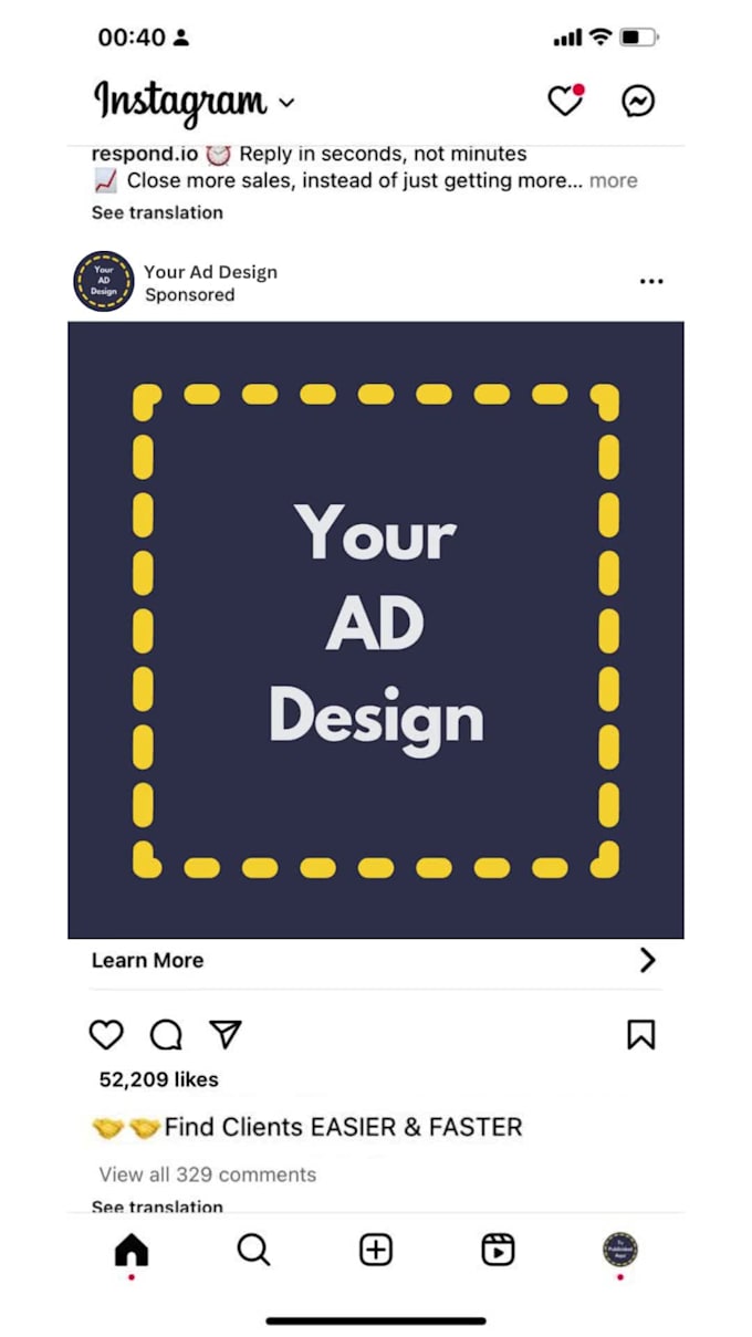 Create high converting designs for facebook and ig ads by Ricardo40000p ...