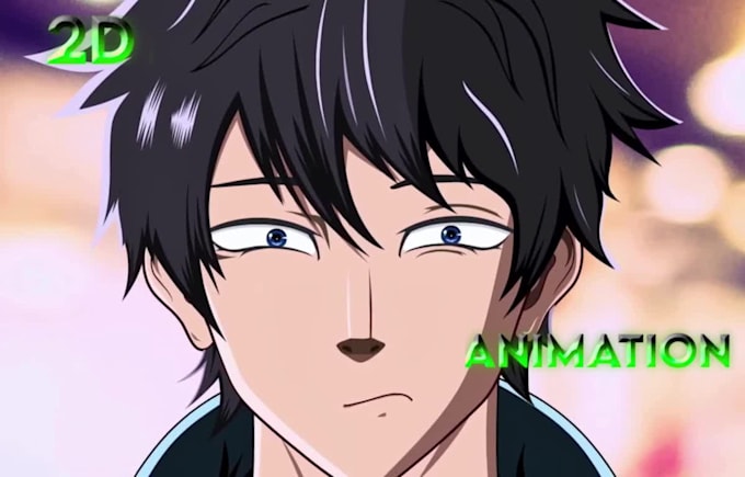 Create 2d anime video 2d cartoon video animation 2d cartoon short film ...