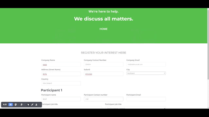 Do a custom seminar management system by Vsnair85 | Fiverr