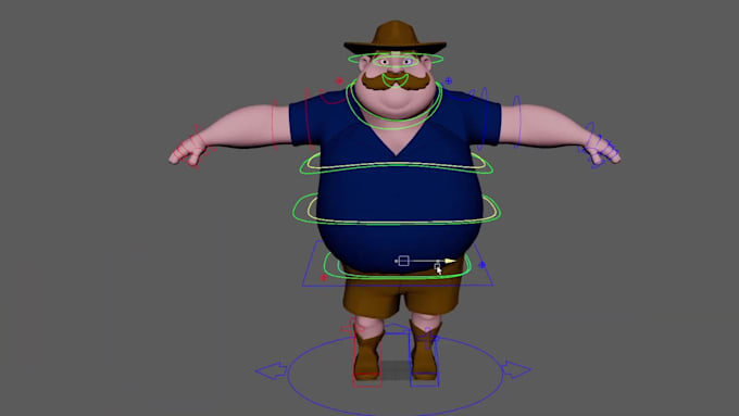 3d character rigger, maya to unity rig,facial rig,lips, animaze avatar ...