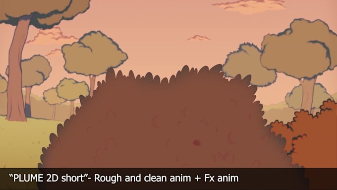 Animaré una pequeña secuencia de animación 2d para ti