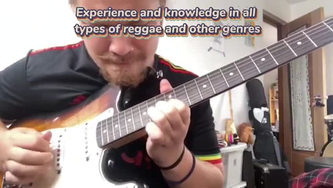 Record profesional reggae guitar for your song by Martinlazoo | Fiverr
