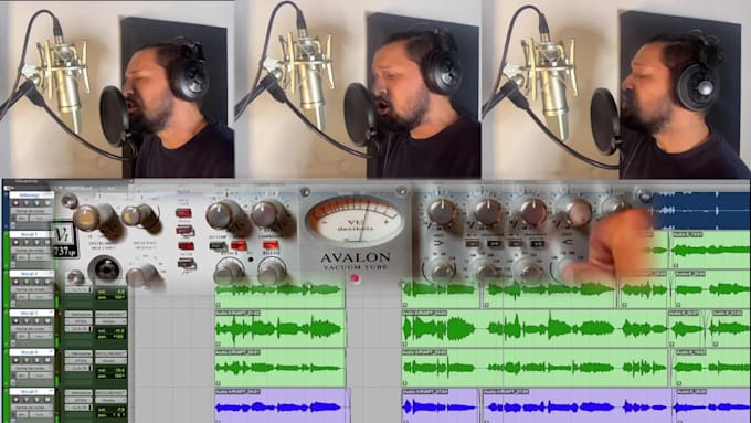 Record background vocal harmonies for all genres in english and ...