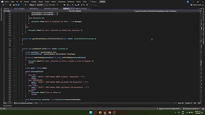 Fix or develop c sharp and sql server applications by Eliasnovas | Fiverr