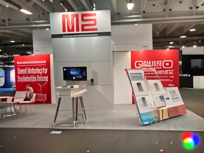 Create trade shows and exhibition booths, prompt and renders by ...