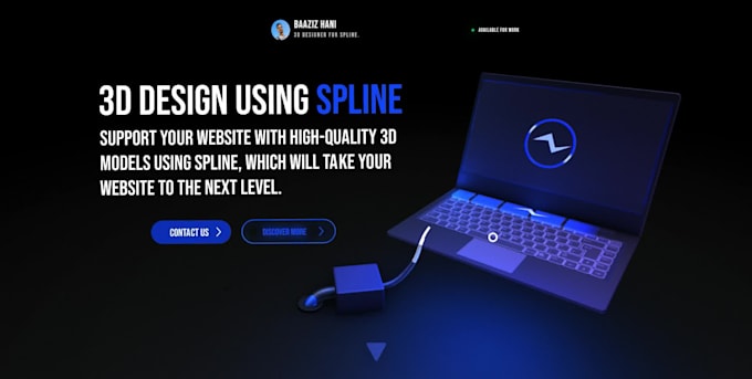 Create interactive 3d model in spline by Hani_baaziz | Fiverr