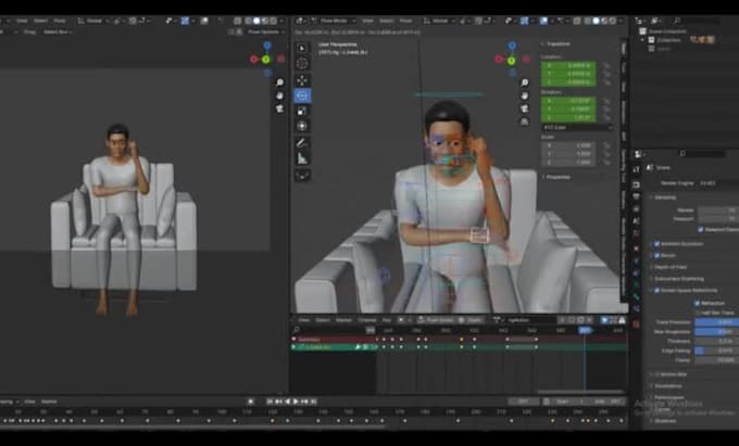 Rig your 3d character in blender, maya, mixamo, wonder dynamics or unreal engine by Sualin_jay ...