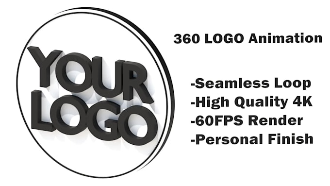 Create 3d logo render animation for your personal branding by ...