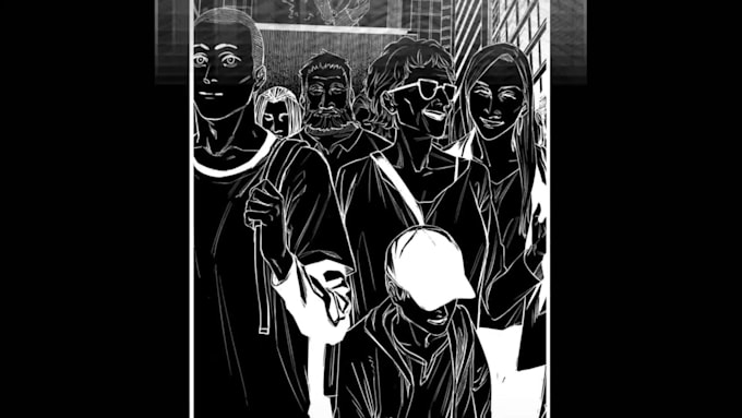 Create a motion comic from your comic manhwa or manga by Adilmalik636 ...
