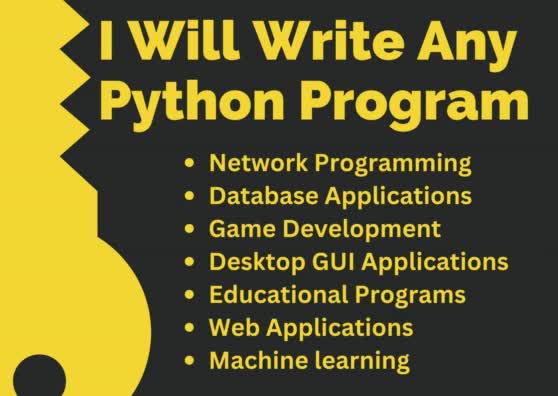 Craft A Python Program Just For You By Furqan322003 Fiverr 6705