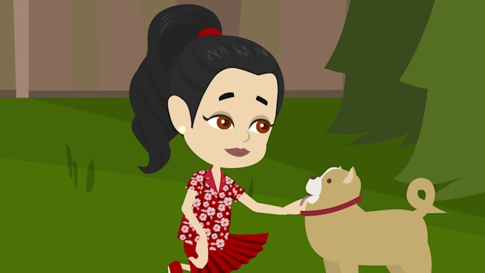 Do amazing 2d cartoon animation and nursery rhymes for kids by Iqra ...