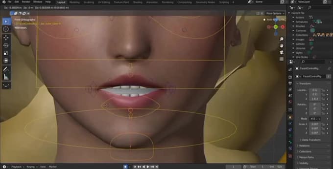 Do character modeling and rigging for your game using maya and blender rigging by Jolene_gert ...