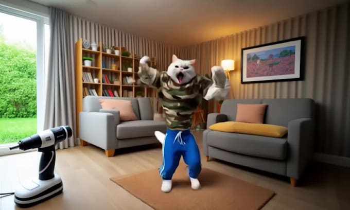 Create stunning ai cat videos fact ai cat shorts,reels and tiktok by ...