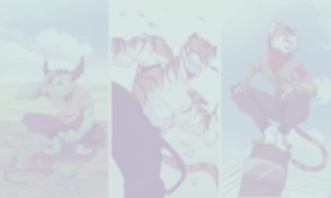 Cool furry art, avatar, nsfw, character sheet or whatever by Danpark ...