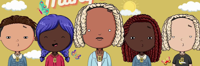 A 3d twitter, twitch, youtube banner by Session11 | Fiverr