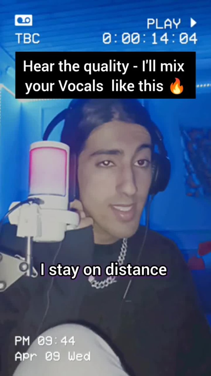 Mix and master your rap or singing vocals professionally by Jake_jake19 ...