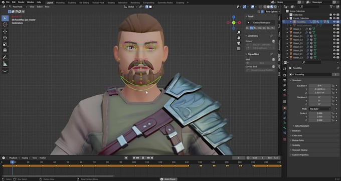 Rig your 3d character in blender for animation purposes by Jooy_dey ...