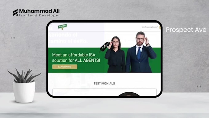 Be your front end developer expert front end web html css bootstrap javascript by Aliawan5512 ...