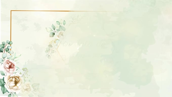 Create a stunning wedding video invitation 4k by Aftereffectgirl | Fiverr